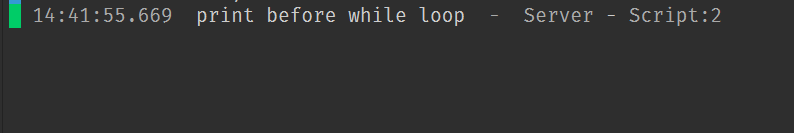 While true loop just does nothing - Scripting Support - Developer Forum ... While true loop just does nothing - Scripting Support - Developer Forum ...