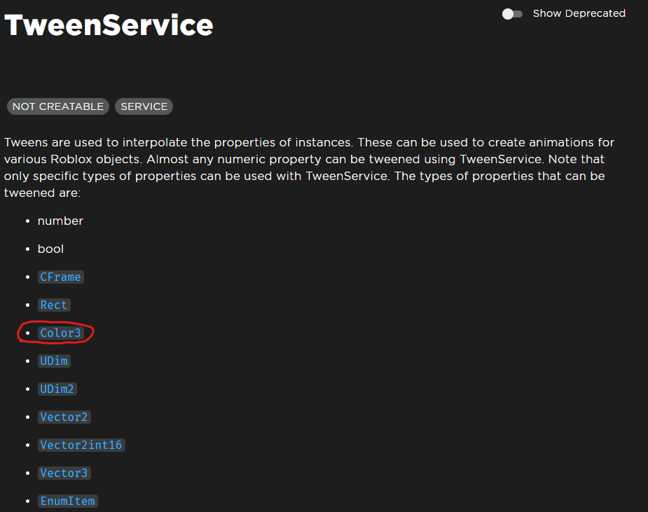 Tweening Colors - Scripting Support - Developer Forum | Roblox Tweening Colors - Scripting Support - Developer Forum | Roblox