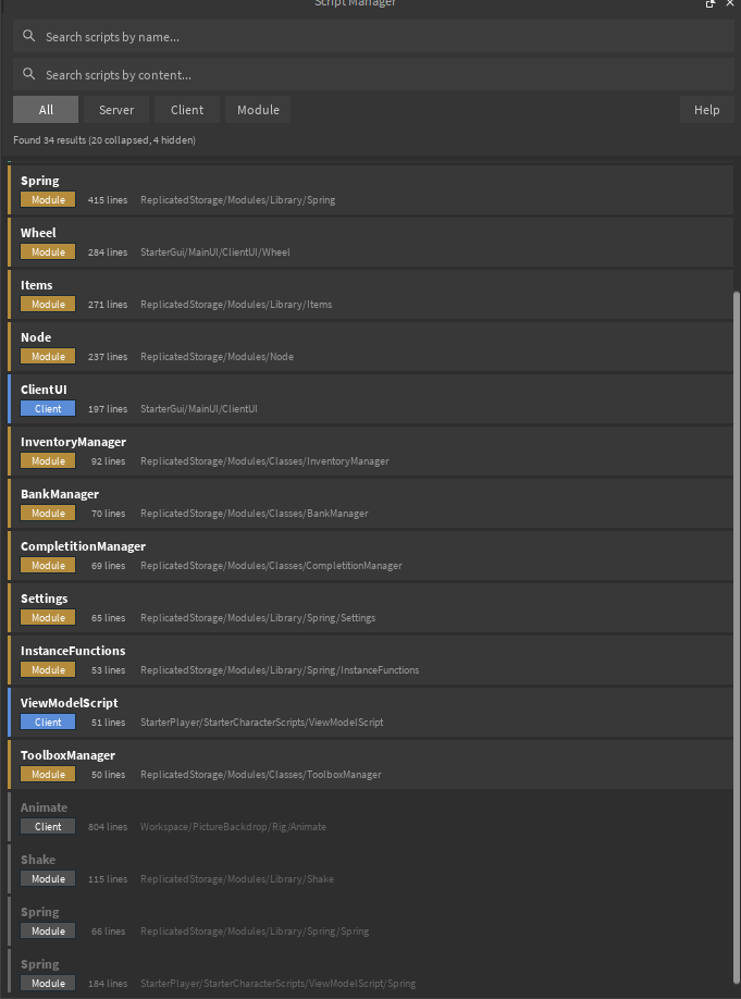 A file manager... for scripts! Script Manager! [V3] [Categories ...