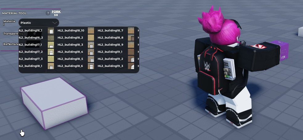 [BETA] Fork3X - An open-source, complete, and patched fork of the F3X building tools ...