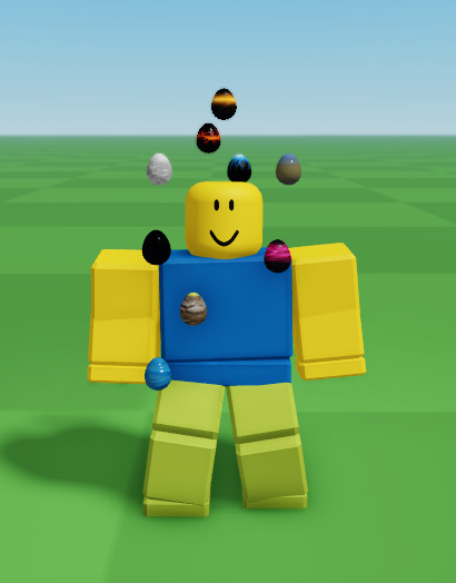 Egg accessories from "The Hatch" Event don't have any VFX/Particle ...