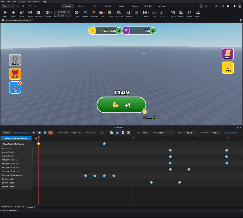[1.7.2] Cascade UI Animator - Create reusable UI Animations - Page 2 ...