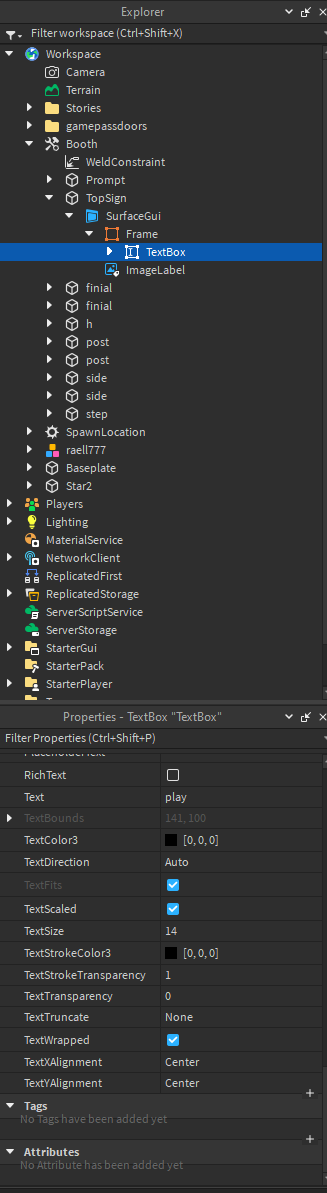 TextBox Updating to PlayerGui - Scripting Support - Developer Forum ... TextBox Updating to PlayerGui - Scripting Support - Developer Forum ...