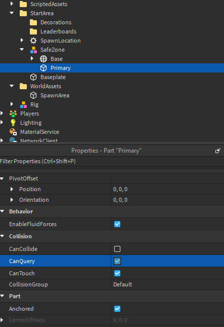 Raycasting issue not detecting a part - Scripting Support - Developer Forum | Roblox