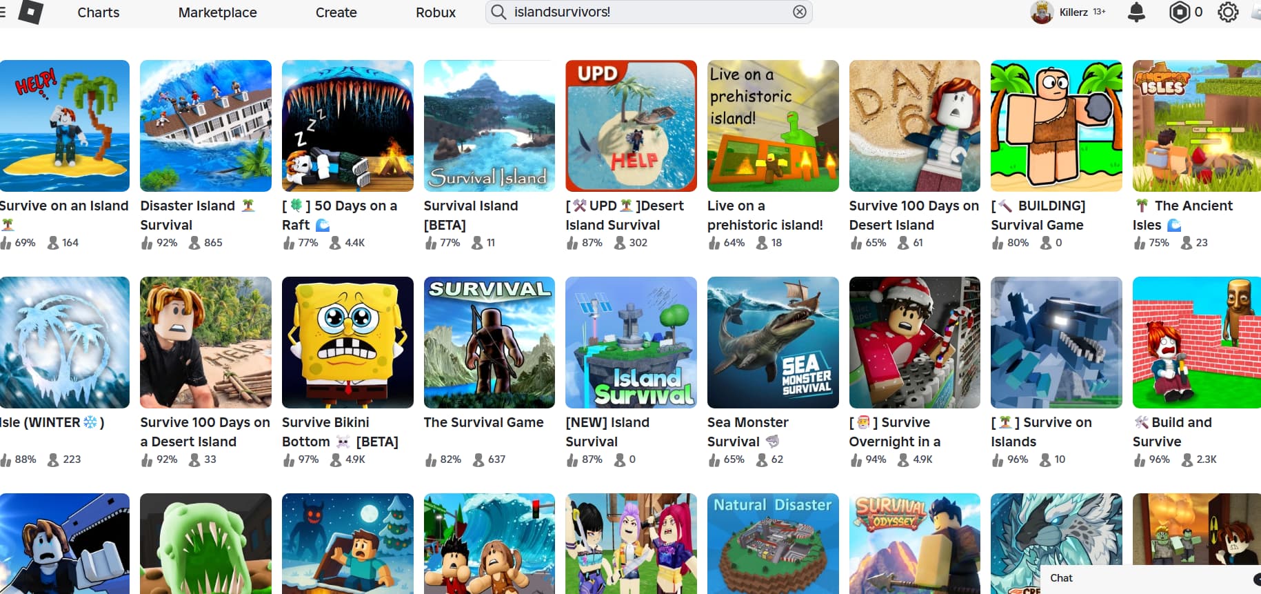 Game not appearing on search bar after roblox outage - Roblox ...