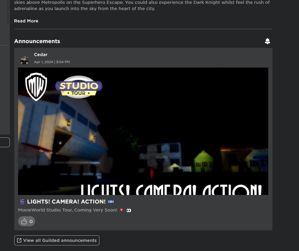Introducing Announcements for Roblox Groups - Announcements - Developer ...