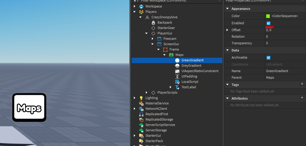 Issue with Gradient Visibility - Studio Bugs - Developer Forum | Roblox