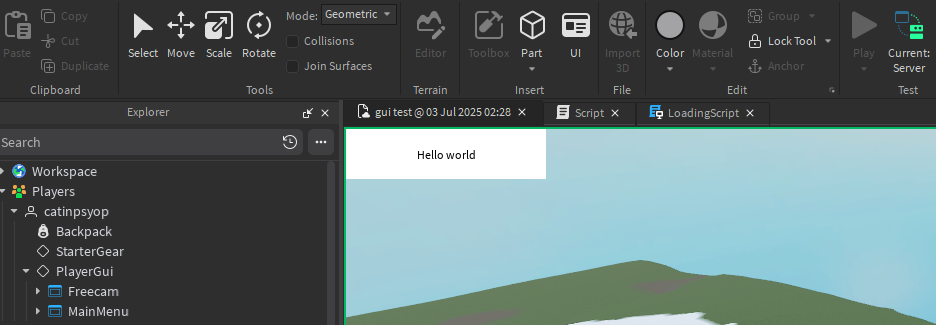Reparenting player character causes PlayerGui to not be replicated if there are many ...