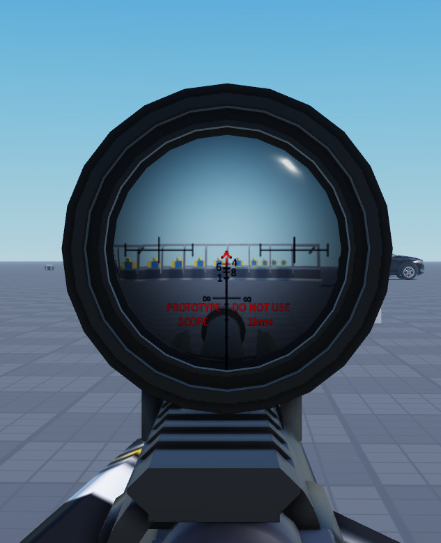 Making 2D scope effect on an 3D scope model - Scripting Support ...