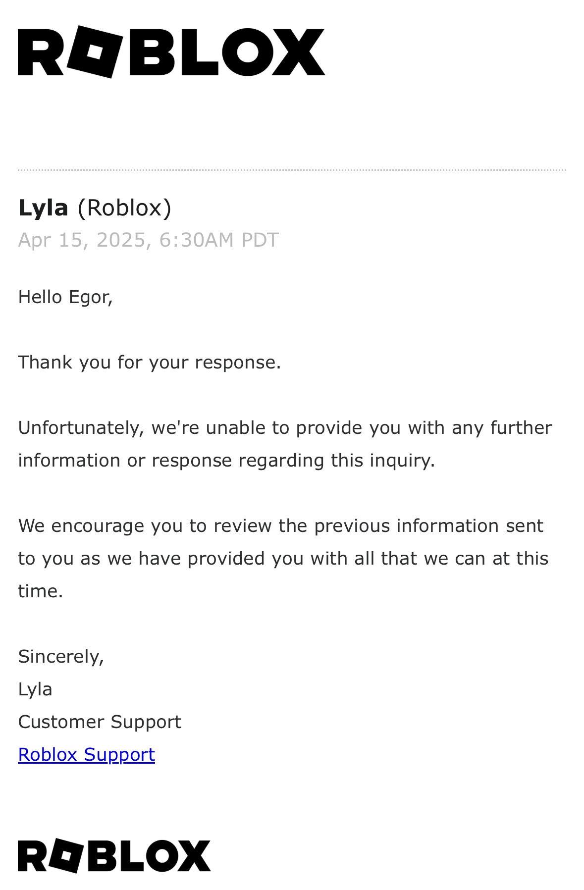 What should I do if my account was hacked and all my robux were spent ...