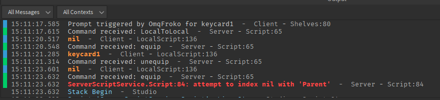 Inventory System - Tool not returning back to the folder (and still remaining in the character ...