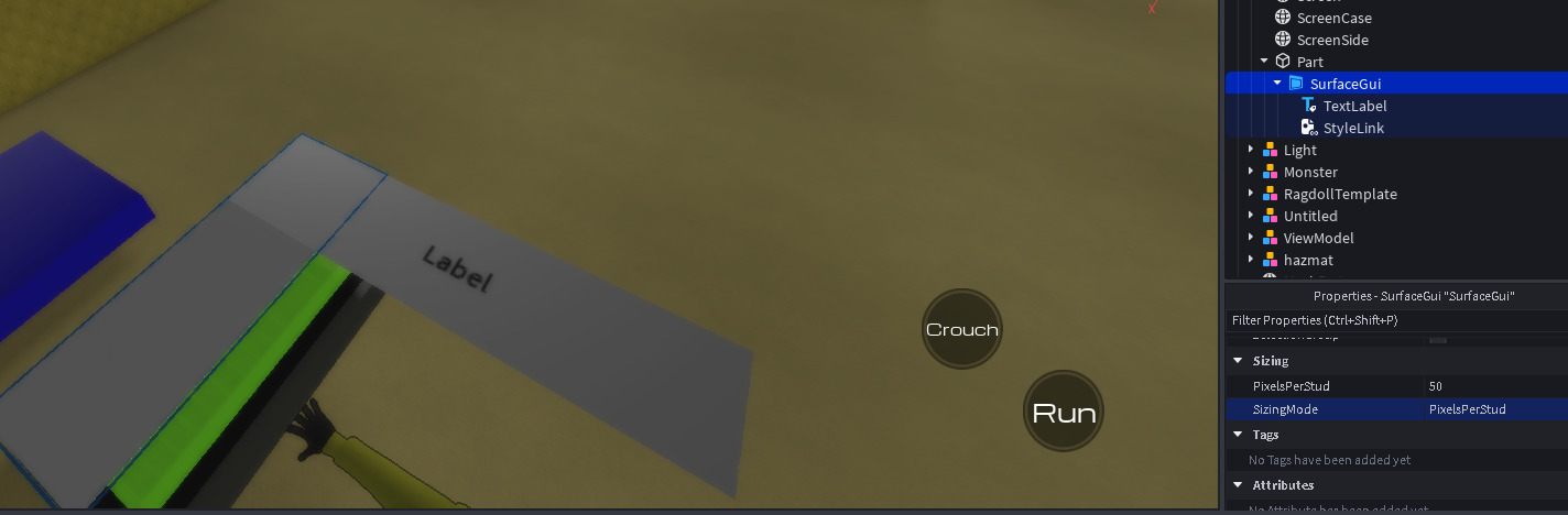 Surface gui doesnt work - Art Design Support - Developer Forum | Roblox