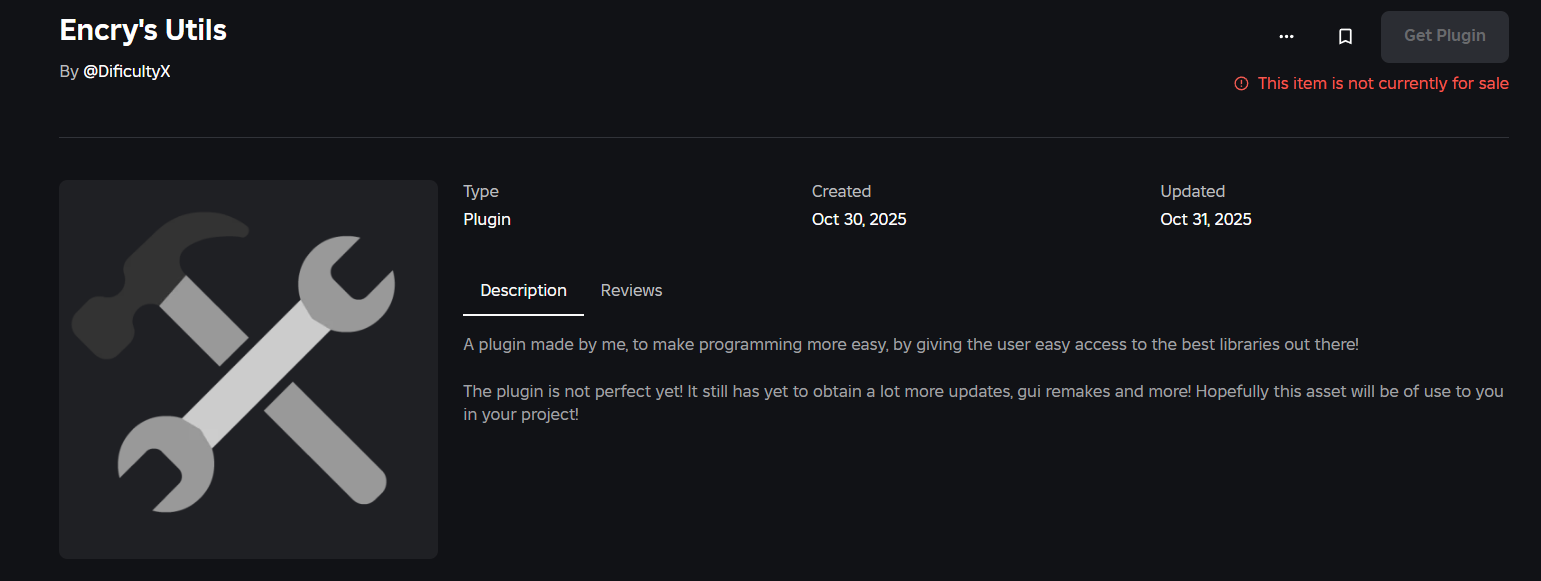 Encry's Util | A easy to use library inserter utility plugin - Community Resources - Developer ...