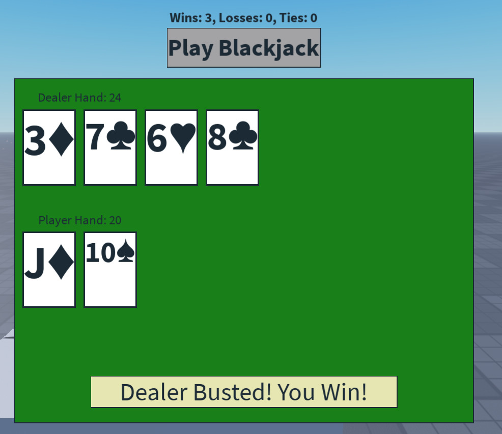 Are Card Games like Blackjack Allowed on Roblox Without Gambling ...
