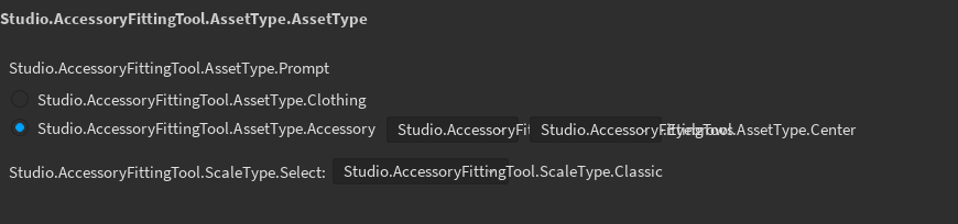 Accessory Fitting Tool (AFT) UI Visually Bugged - Studio Bugs ...