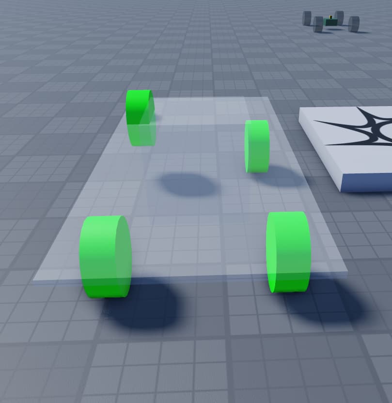 Issue constraints and attachments with one of the 4 parts being teleported up? - Scripting ...