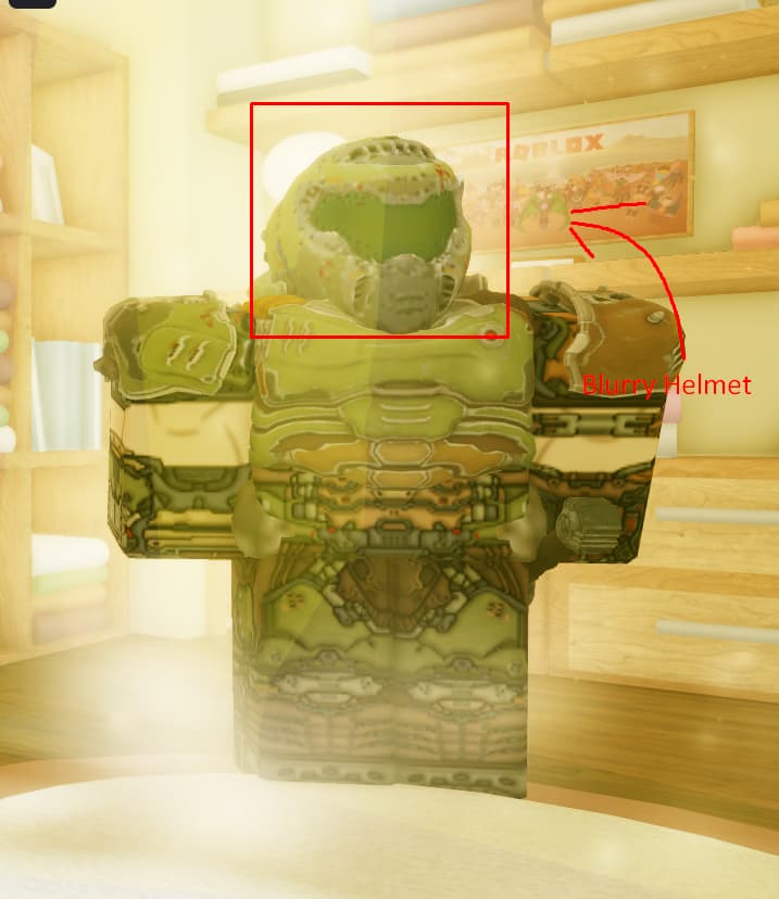 Weird R6 to R15 bug (Blurry accessories) - Engine Bugs - Developer ...