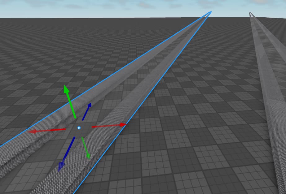 Train buggy on a track with many parts - Building Support - Developer ...