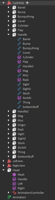Issue on Loaded Animation - Motor6D Parts not moving - Art Design ...