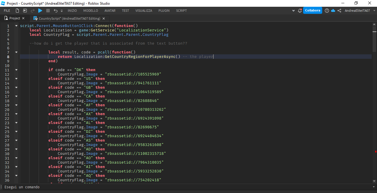 How do i set the image label to the flag of the country that the player ...