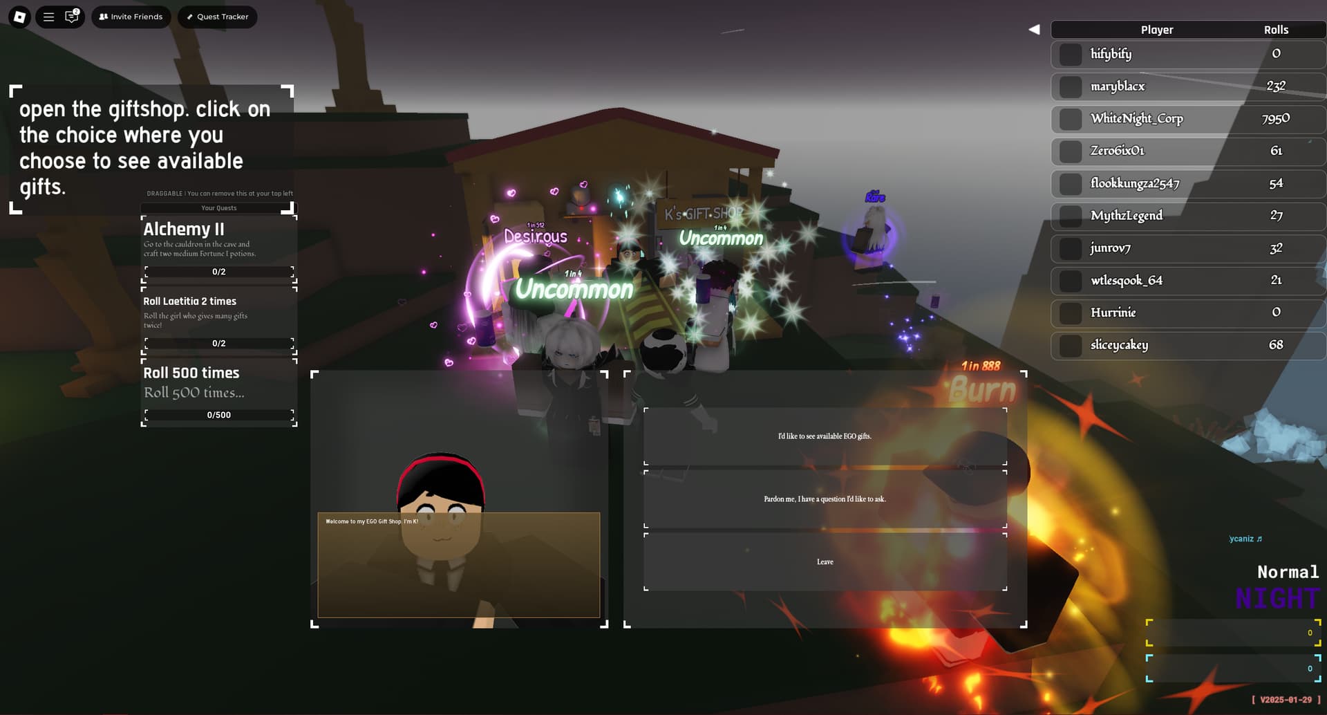Need feedback on RNG game - Creations Feedback - Developer Forum | Roblox