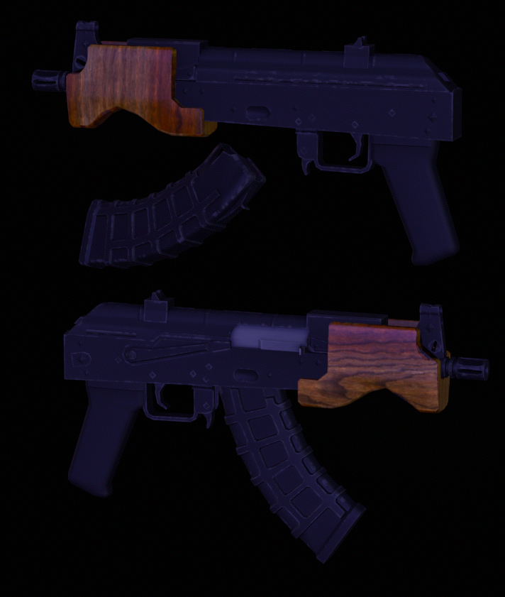 Micro draco ak47 pistol 3d model - Creations Feedback - Developer Forum ...