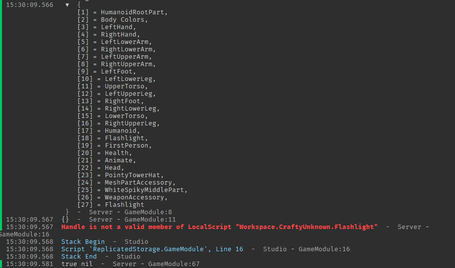My Modulescript Doesnt Work Scripting Support Developer Forum Roblox