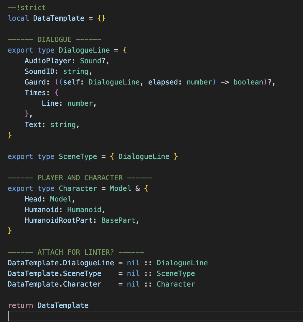 VSCode Undefined Exported Type - Scripting Support - Developer Forum | Roblox