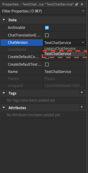 Replacing legacy chat - Platform Usage Support - Developer Forum | Roblox