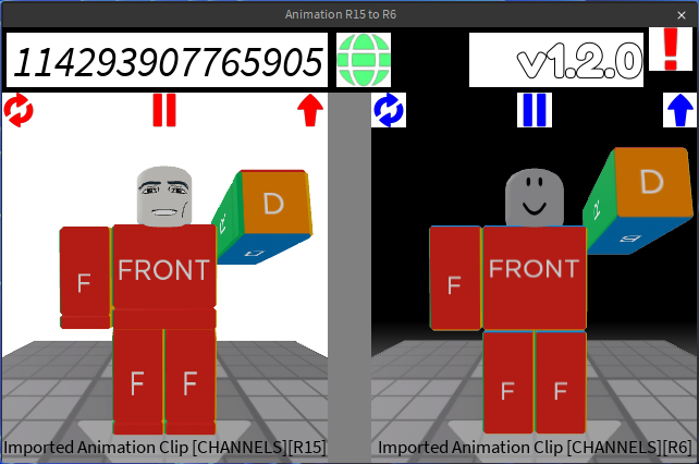 [PLUGIN] Animation R15 to R6: Convert R15 Animation to R6 as ONE Click ...