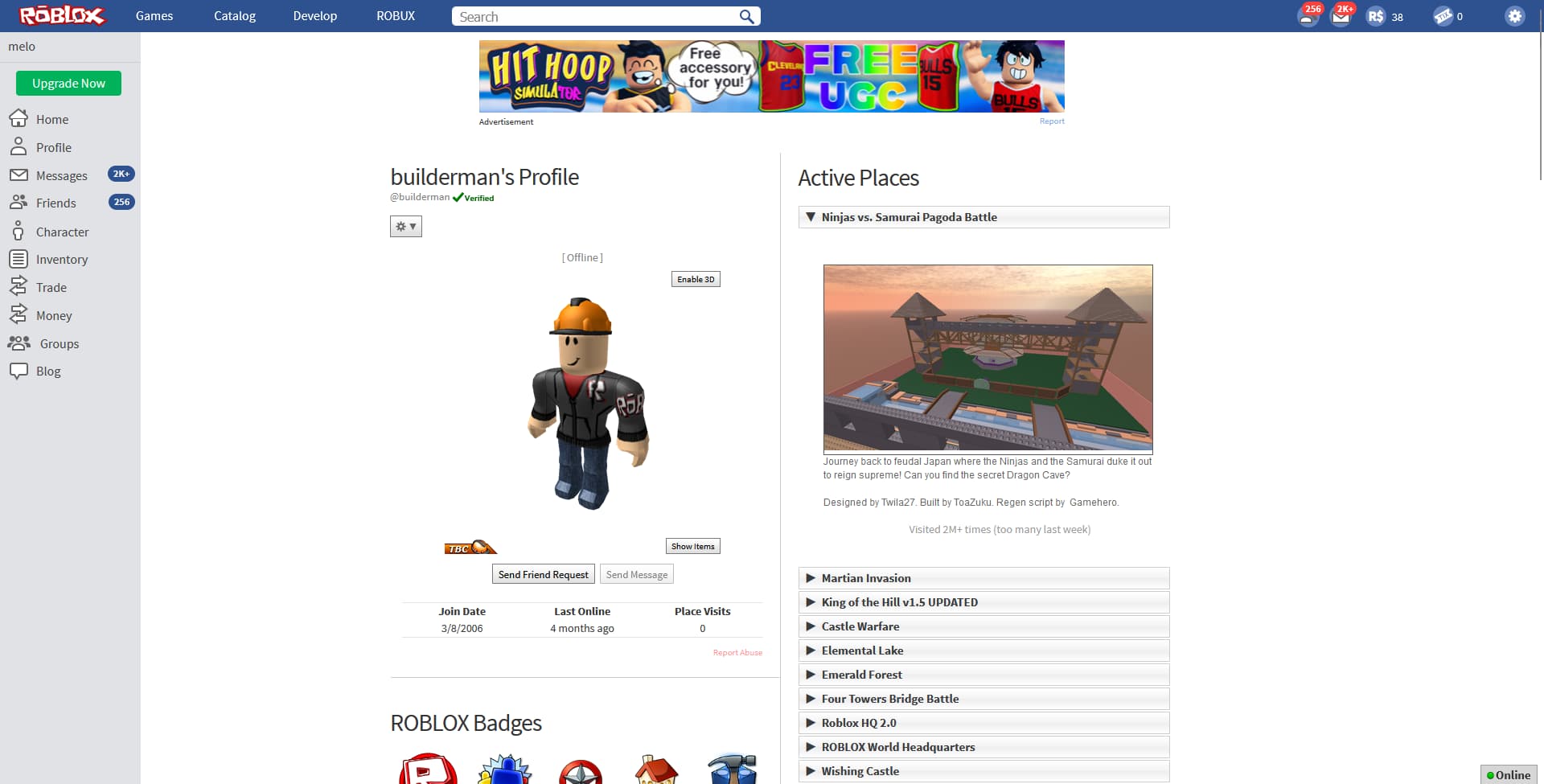 2014-esque Roblox - a css theme that attempts to restore the legacy ...