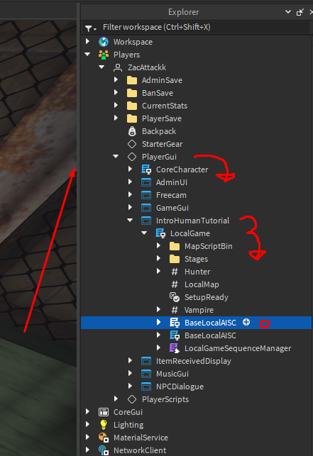 Add shortcuts for locating erroneous scripts within the Explorer ...