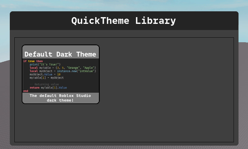 Custom Script Editor Themes for a plugin - Creations Feedback ...
