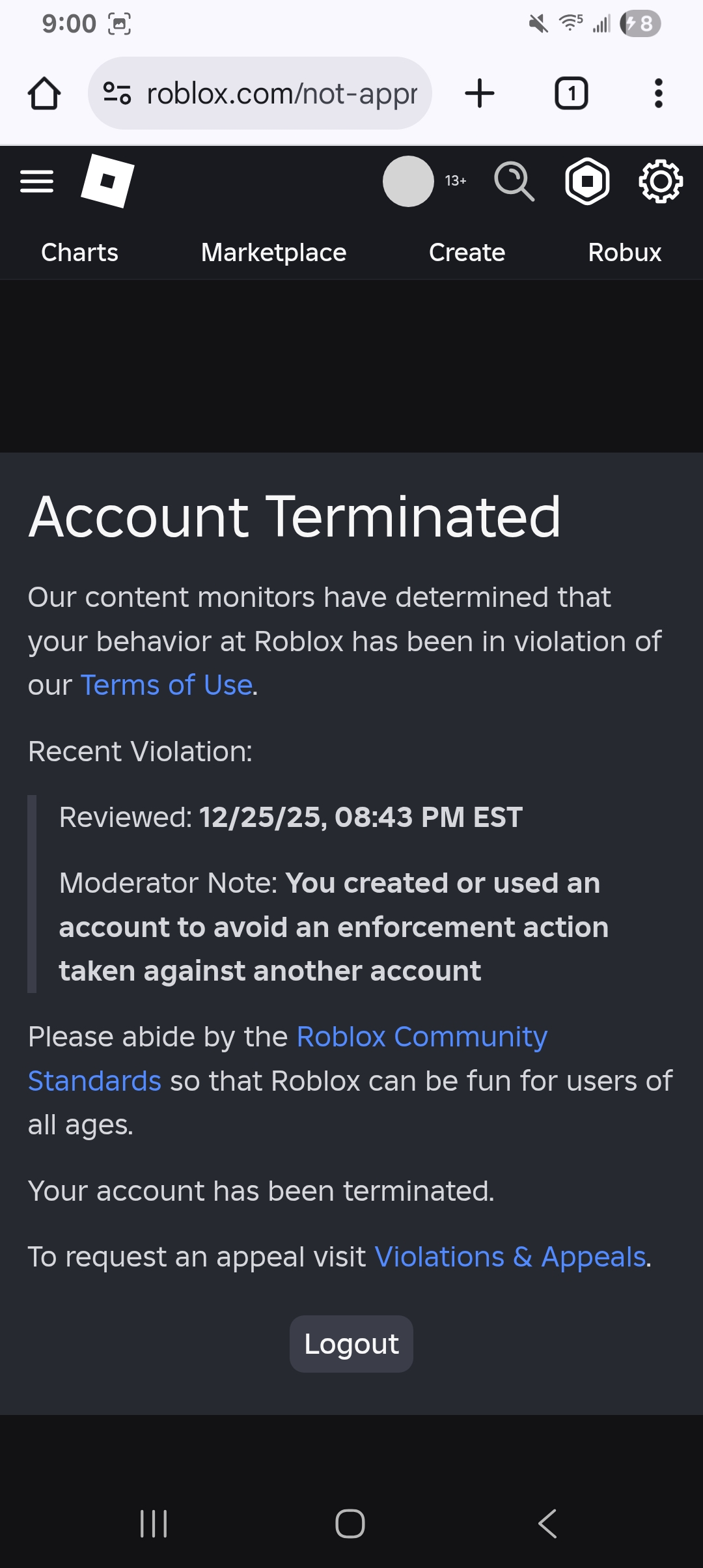 3 Accounts wrongfully terminated by Extortion Group - Platform Usage ...