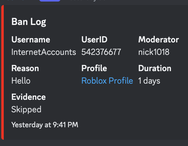 Looking for Feedback on Discord Bot - Creations Feedback - Developer ...