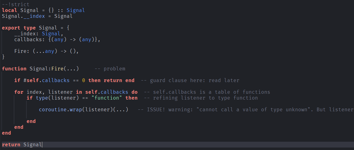 Weird type check warning (--!strict) - Scripting Support - Developer ...