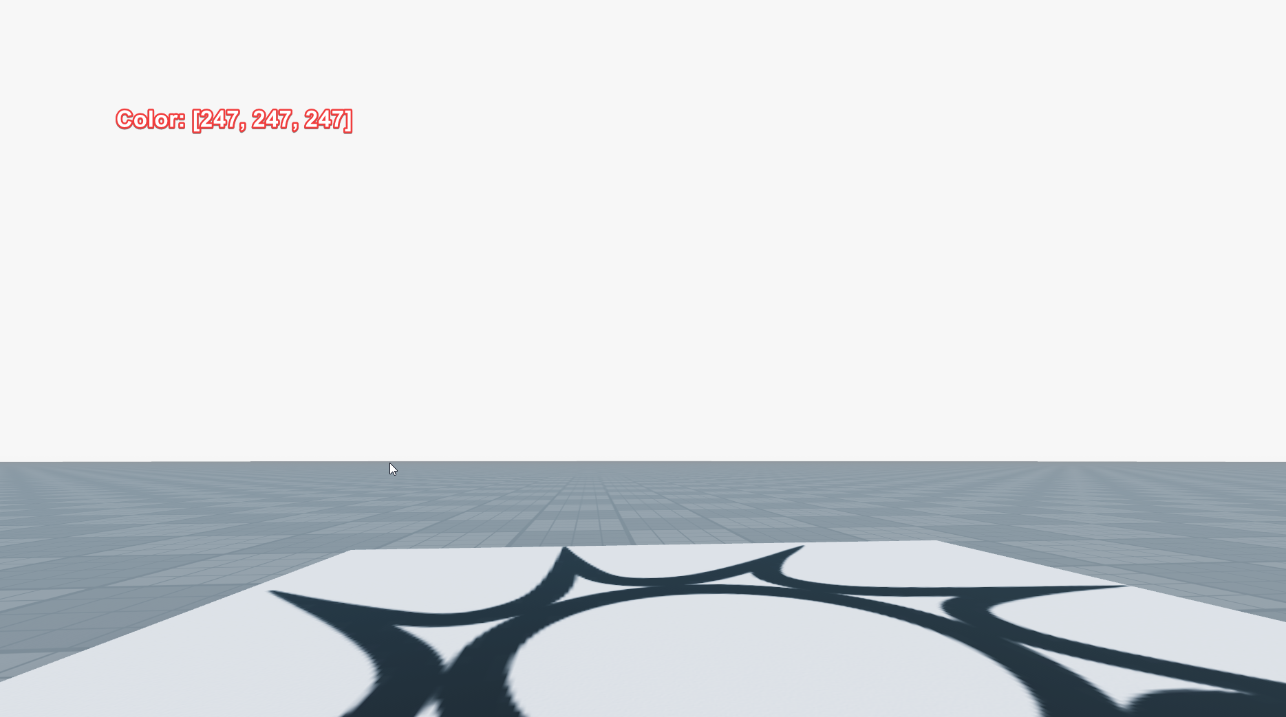 Pure white skybox / background without retro color grading? - Art ...