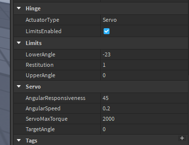 How to stop this hinge constraint behaviour? - Building Support - Developer Forum | Roblox