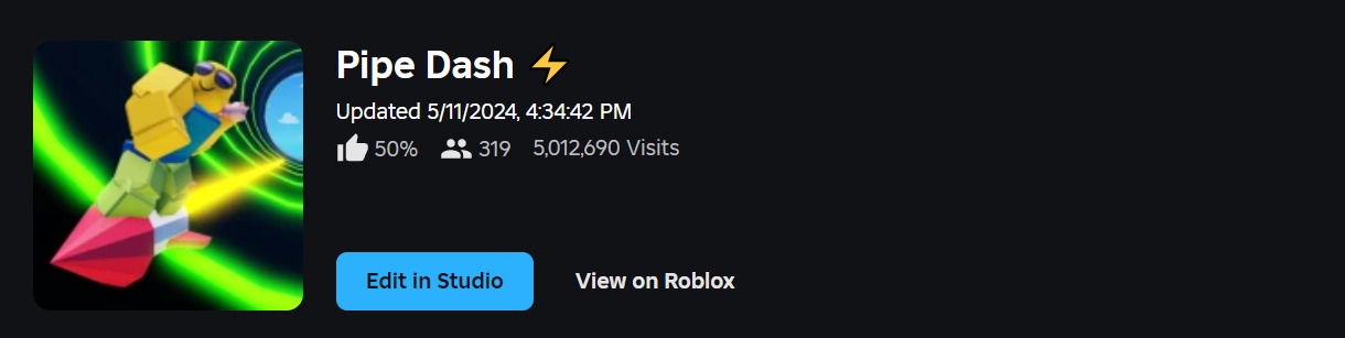 Pipe Dash (RACING MODE) is looking for feedback! - Creations Feedback ...