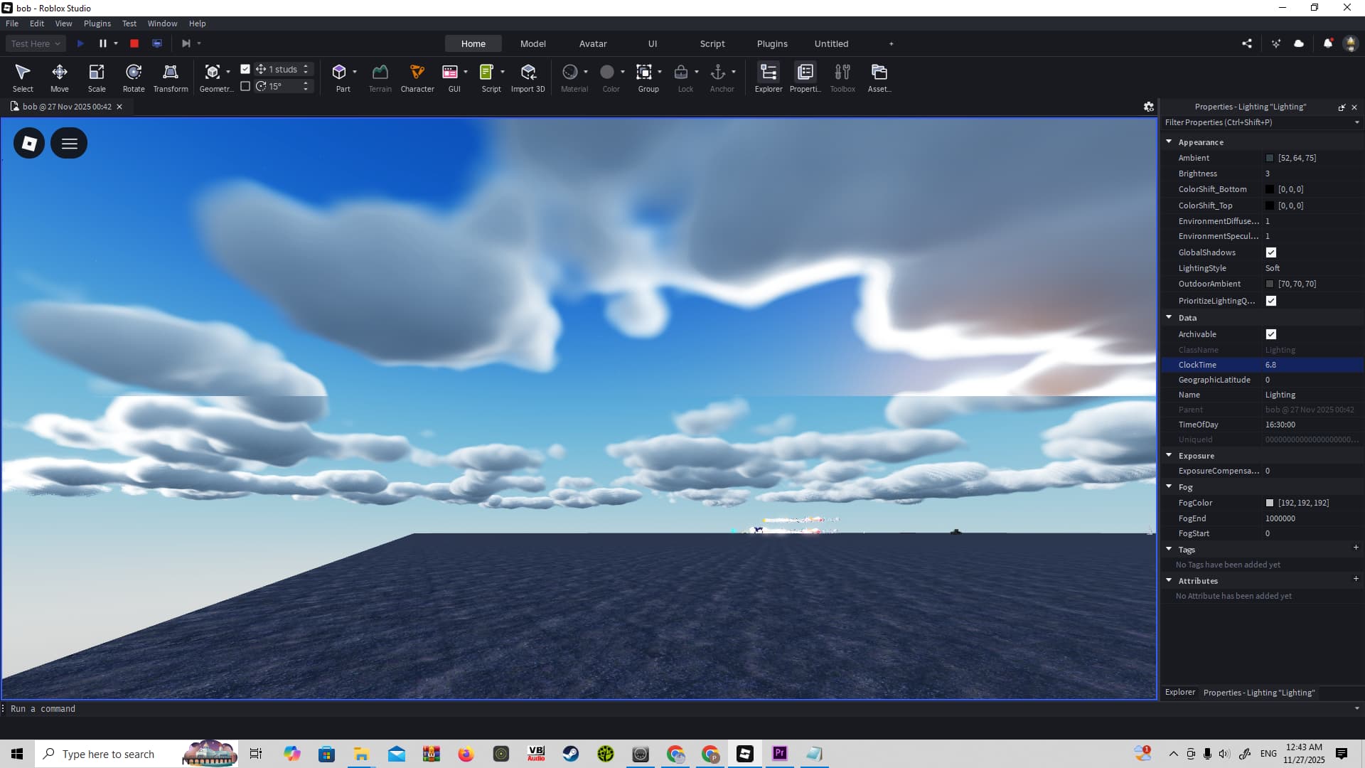 Skibidi Clouds, An attempt at fully volumetric 3d cloud in roblox ...