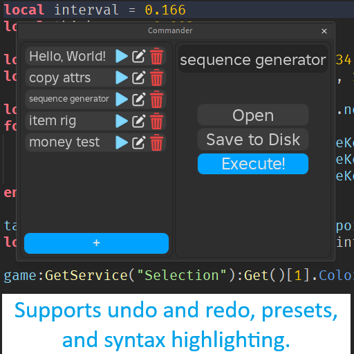 Commander - Advanced Command Bar - Community Resources - Developer ...