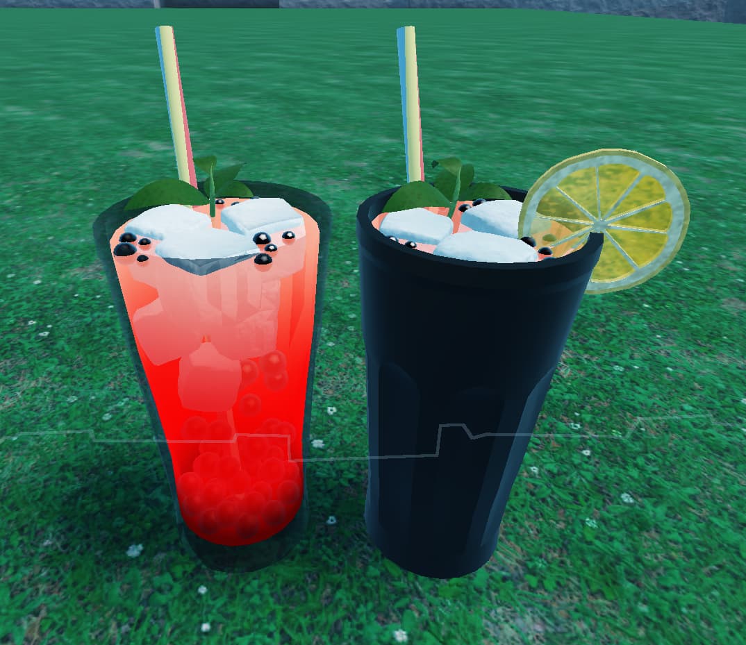 Transparency for Drink Models - Art Design Support - Developer Forum ...