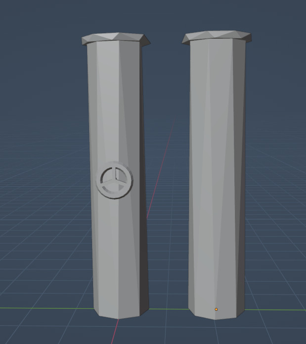 Import 1 OBJ file as 2 in-game models? - Building Support - Developer ...