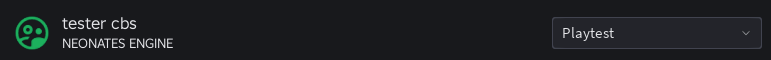 I can't make the game available to playtesters on the test server ...
