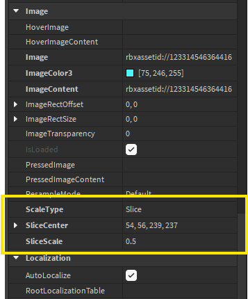 Images editted using 9-Slice are changing in shape with the screen size ...