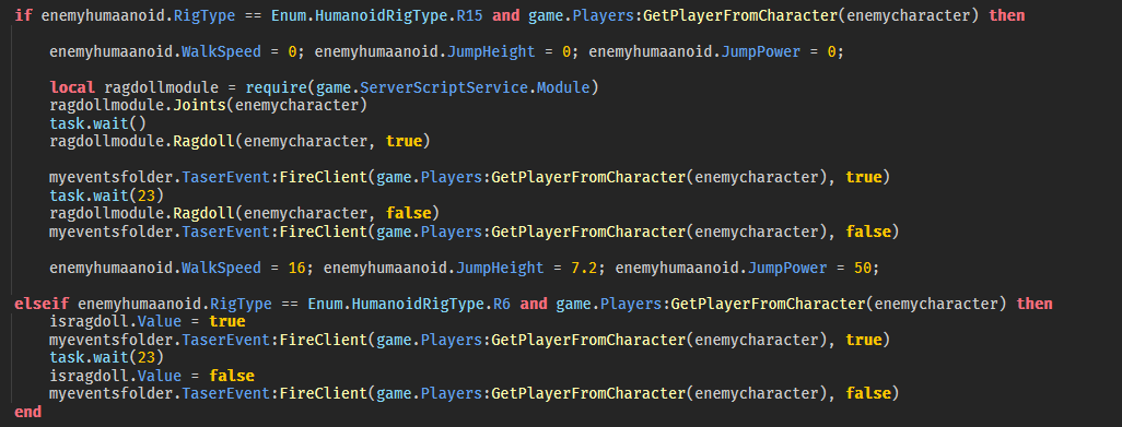 Ragdoll module problem - Scripting Support - Developer Forum | Roblox