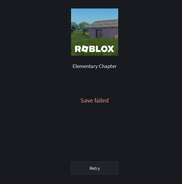 "Publish To Roblox As" almost always Fails - Studio Bugs - Developer ...