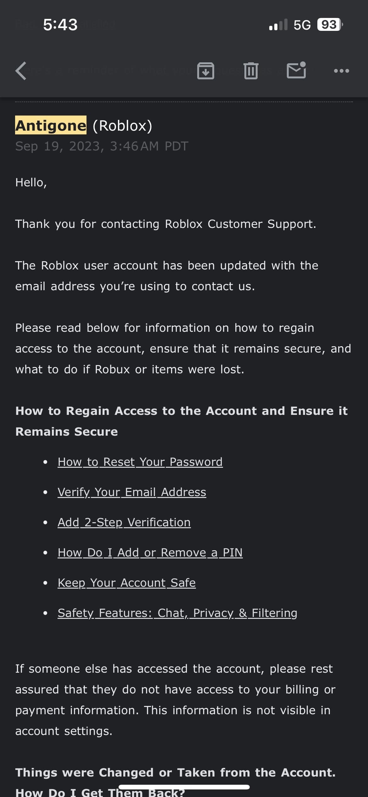 Issue with “Security Notification” feature; Account Lockout & Email ...