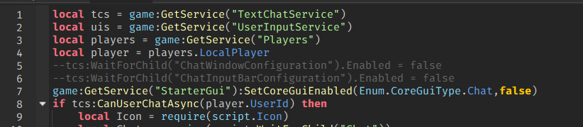 Old Chat System - LegacyChatSystem converted to TextChatService API ...