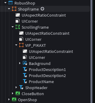 Frames within the scrolling frame cannot be scaled - Game Design Support - Developer Forum | Roblox